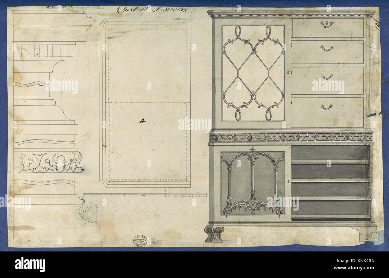 Thomas chippendale painting hi-res stock photography and images - Alamy