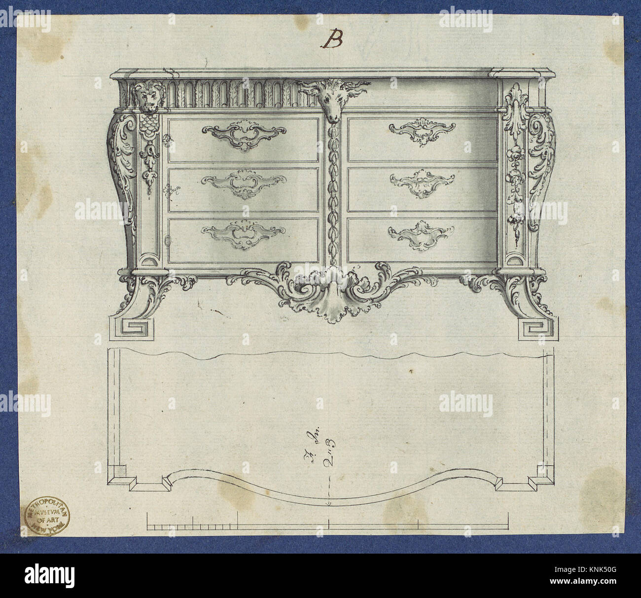Thomas chippendale painting hi-res stock photography and images - Alamy
