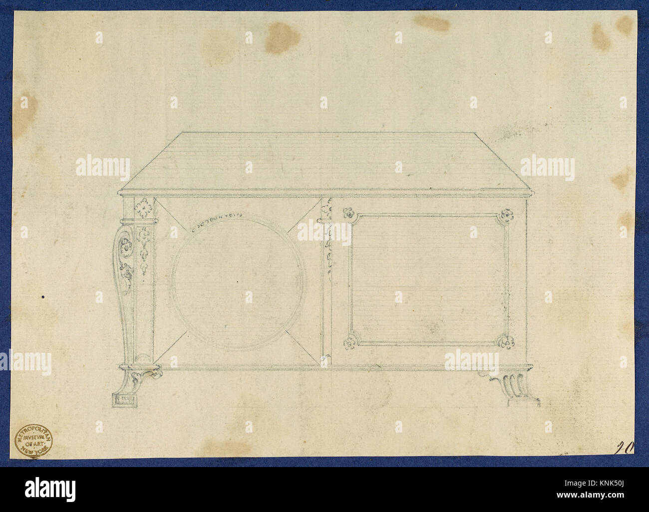 French Commode, from Chippendale Drawings, Vol. II Thomas Chippendale ...