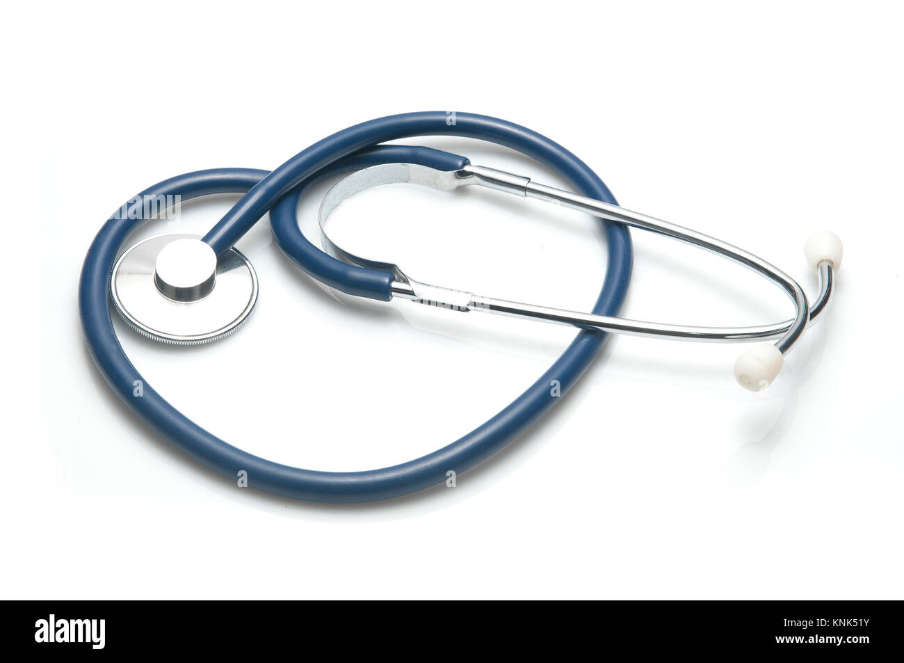 Heart shaped stethoscope isolated Stock Photo - Alamy