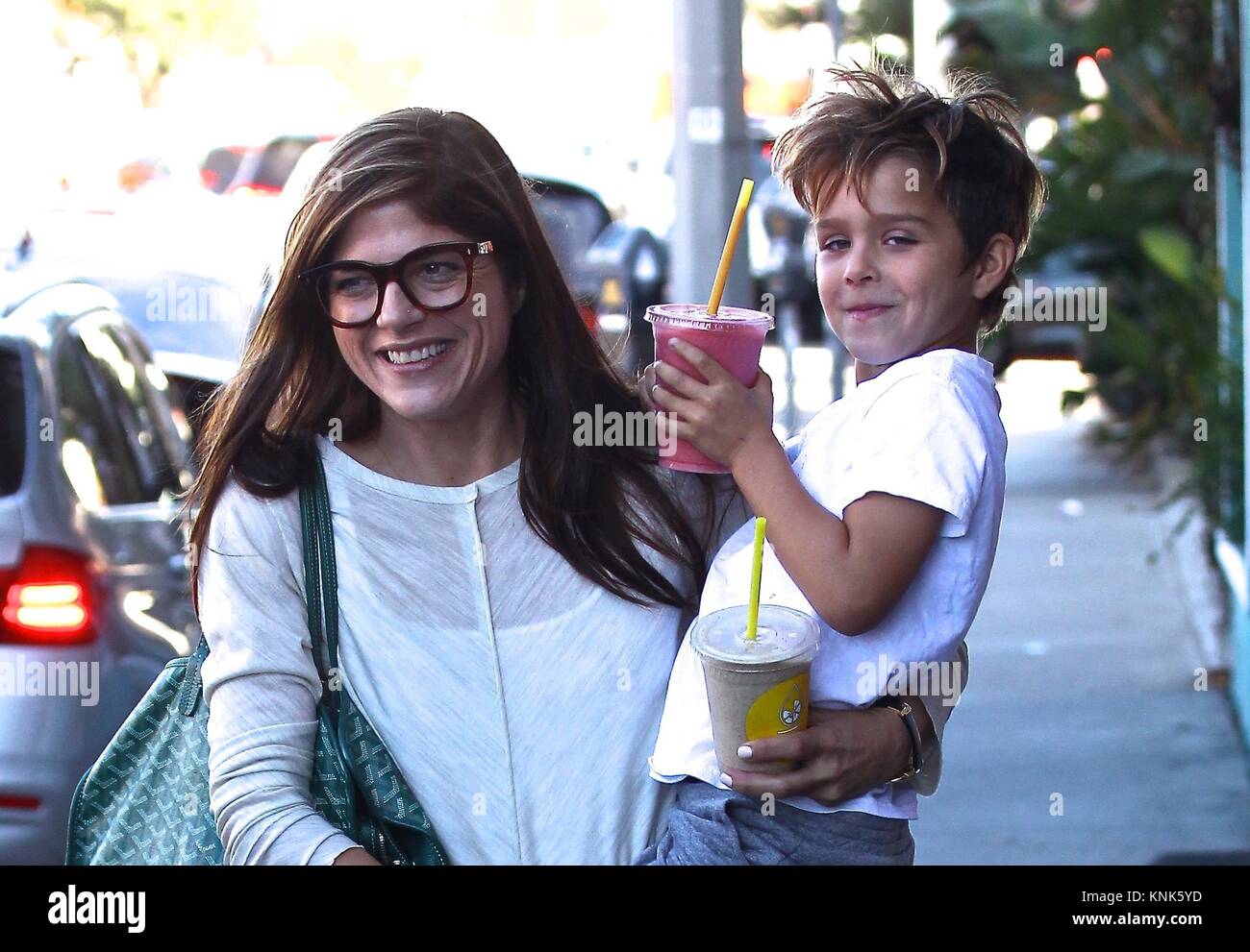 Selma Blair disciplines her son Arthur Bleick Featuring: Selma Blair ...