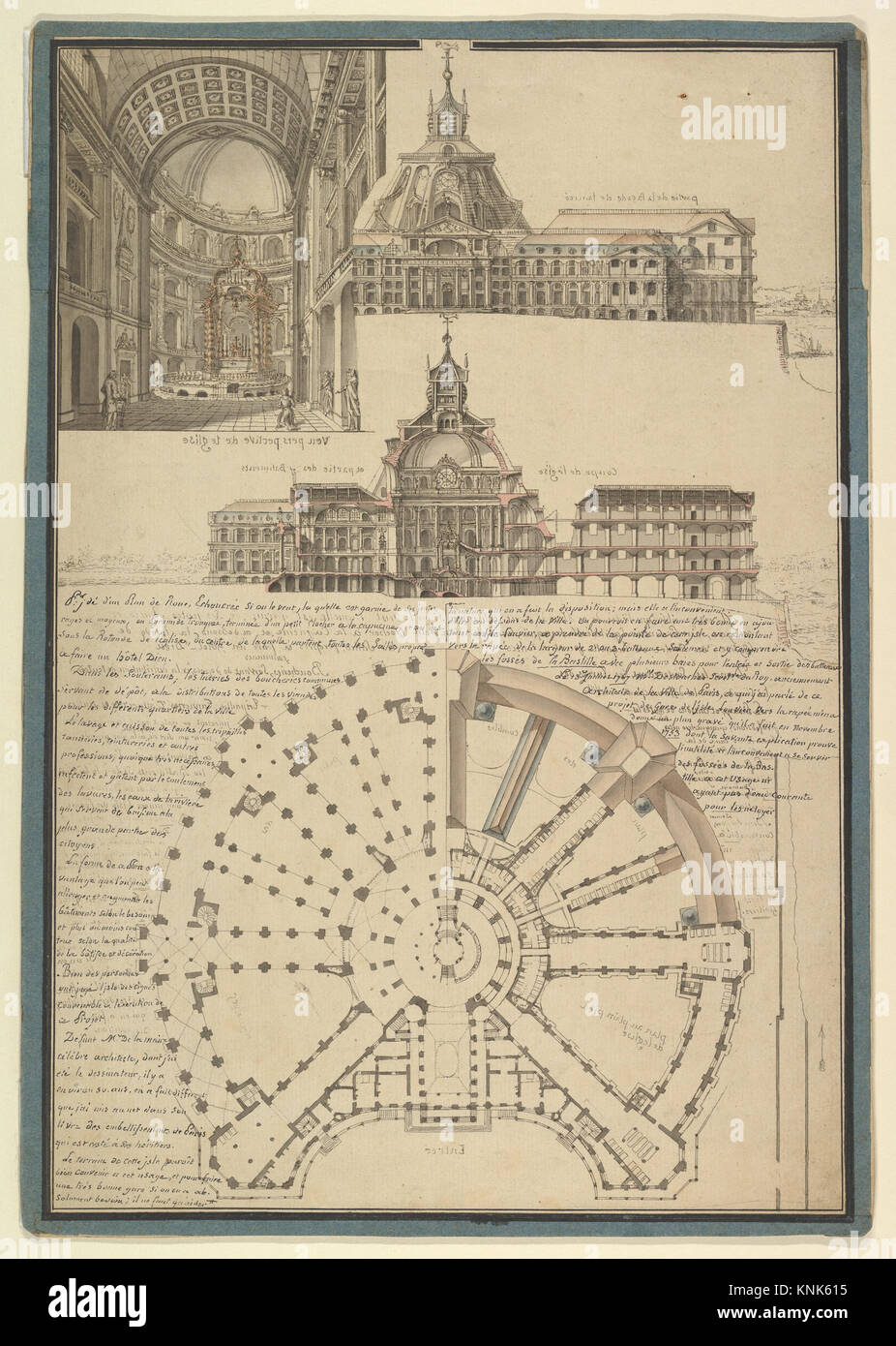Detailed technical drawing illustrates hi-res stock photography and ...