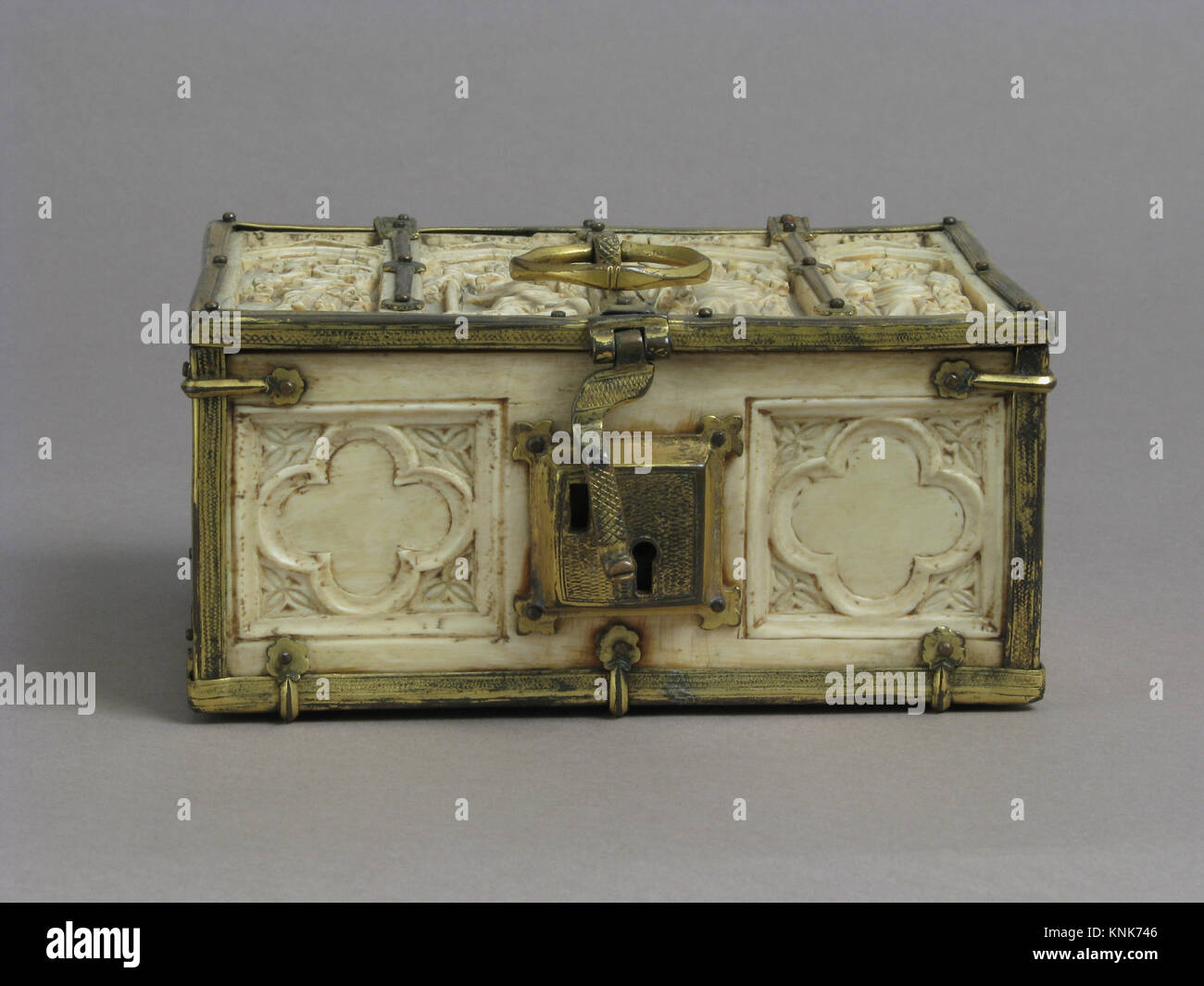 Box with Standing Saints, 14th century (with 19th century elements ...