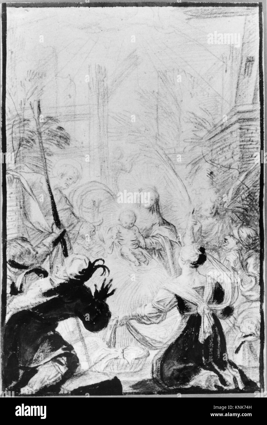 Adoration of the Shepherds, Claude Vignon (French, Tours 1593–1670 ...