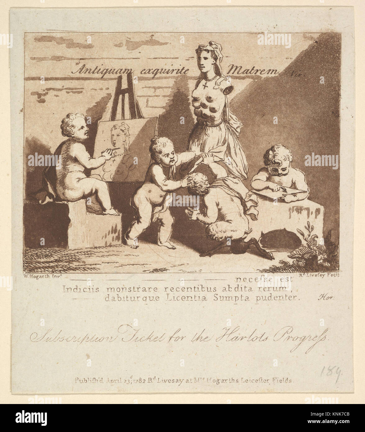 Boys Peeping at Nature by William Hogarth (British, London 1697–1764 ...