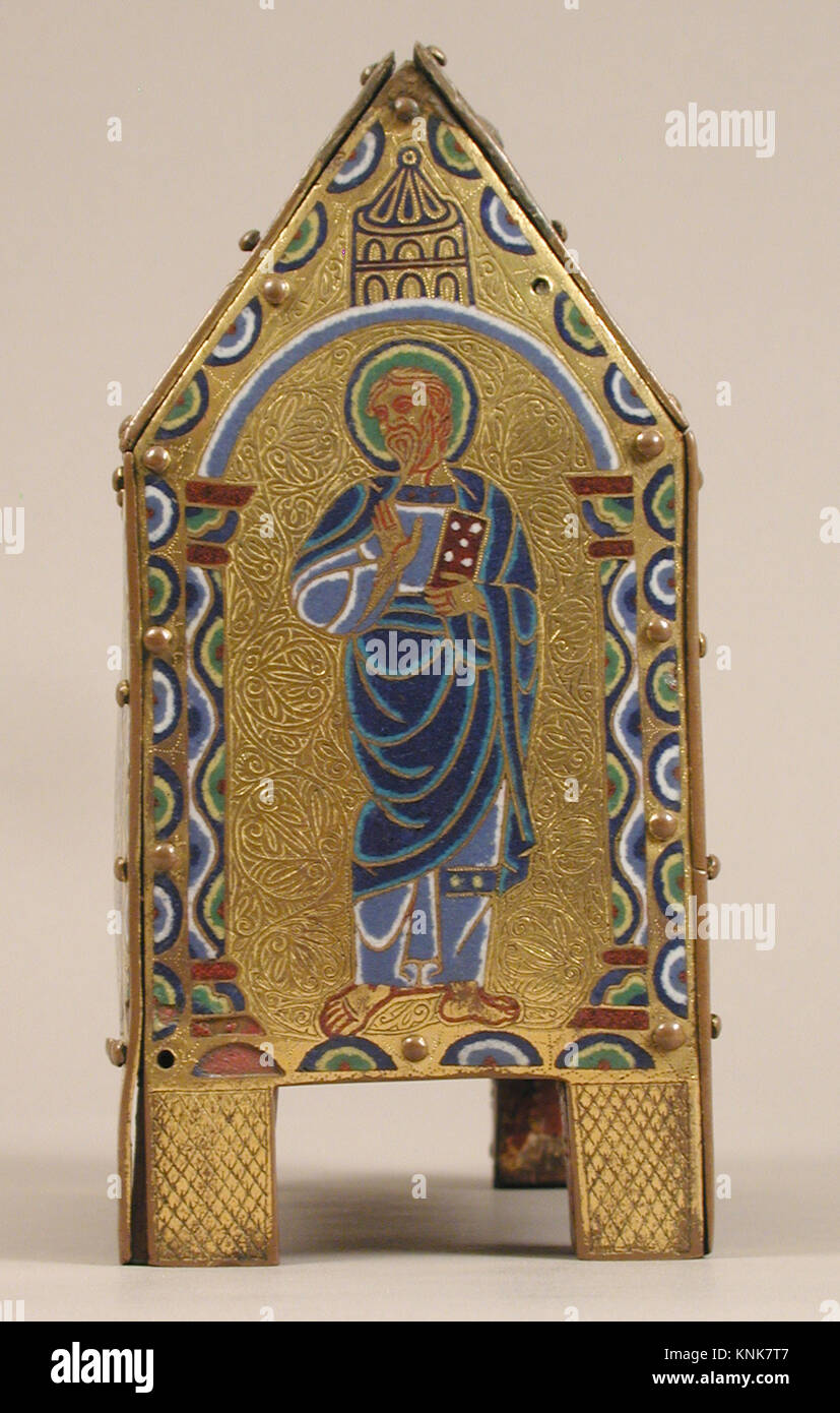 Chasse with The Crucifixion and Christ in Majesty, French, made in ...