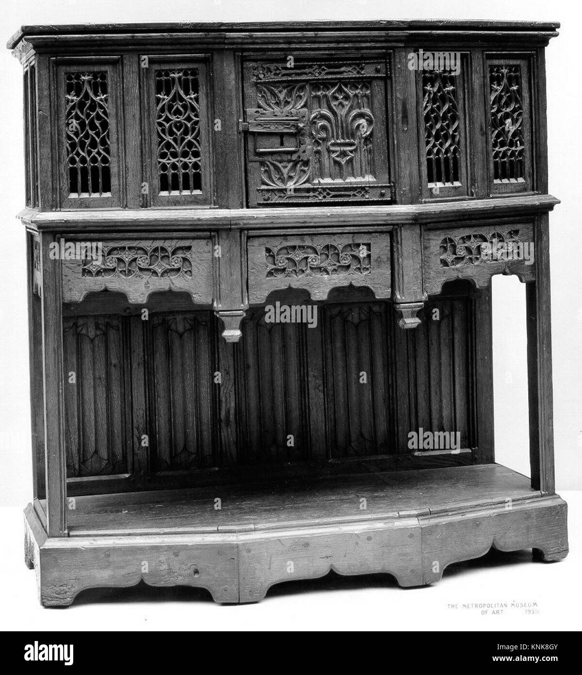 This 15th–16th century French credence is a small side table used in ...