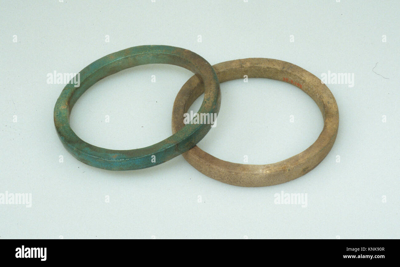 Stone Bracelets or Anklets of Neferkhawet (3), New Kingdom, early ...