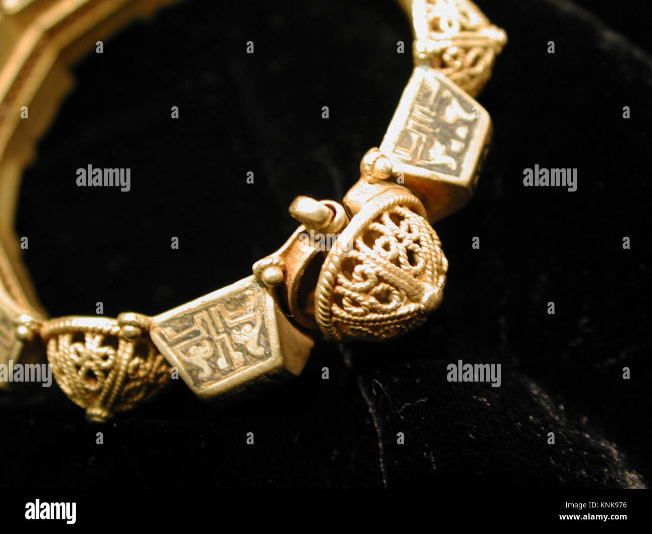 Gold Bracelet, 12th century, Attributed probably to Iran, Medium: Gold ...