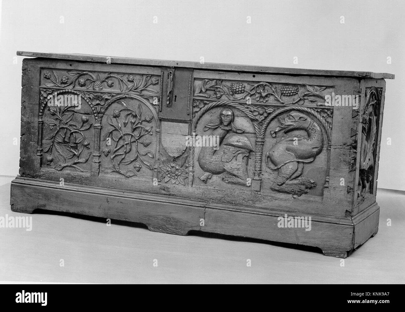 Chest, late 15th century, French, Medium: Walnut with iron mounts Stock ...