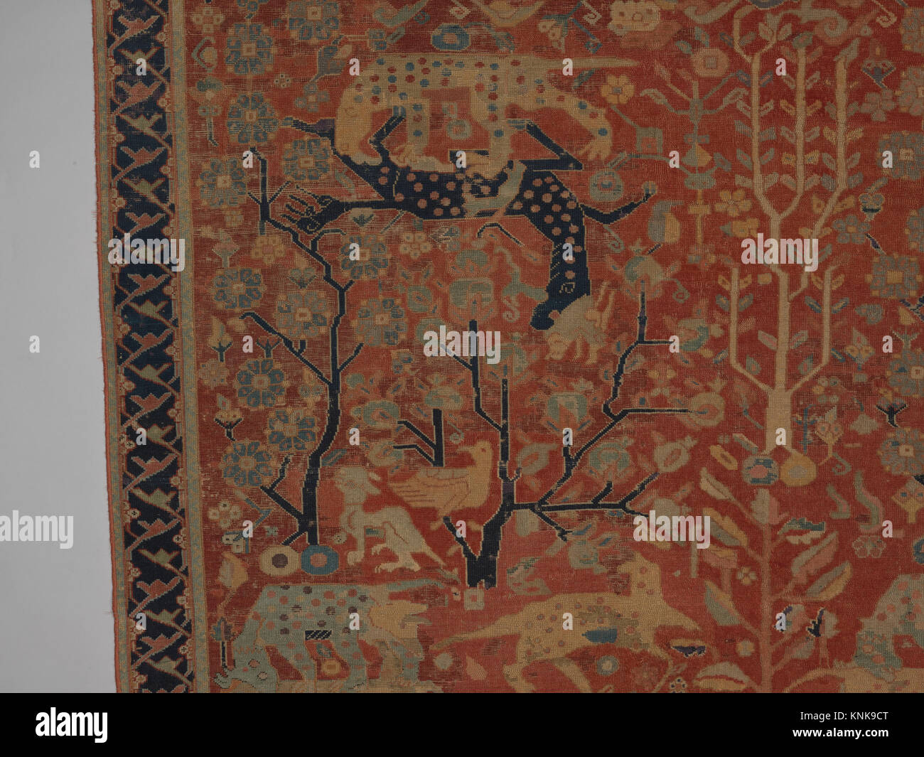 An 18th-century carpet from Northwestern Iran or Caucasus, with cotton ...
