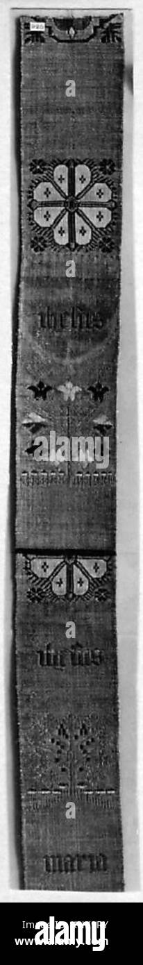 Brocade Band, German, 15th century, Made in Cologne, Germany, Medium ...