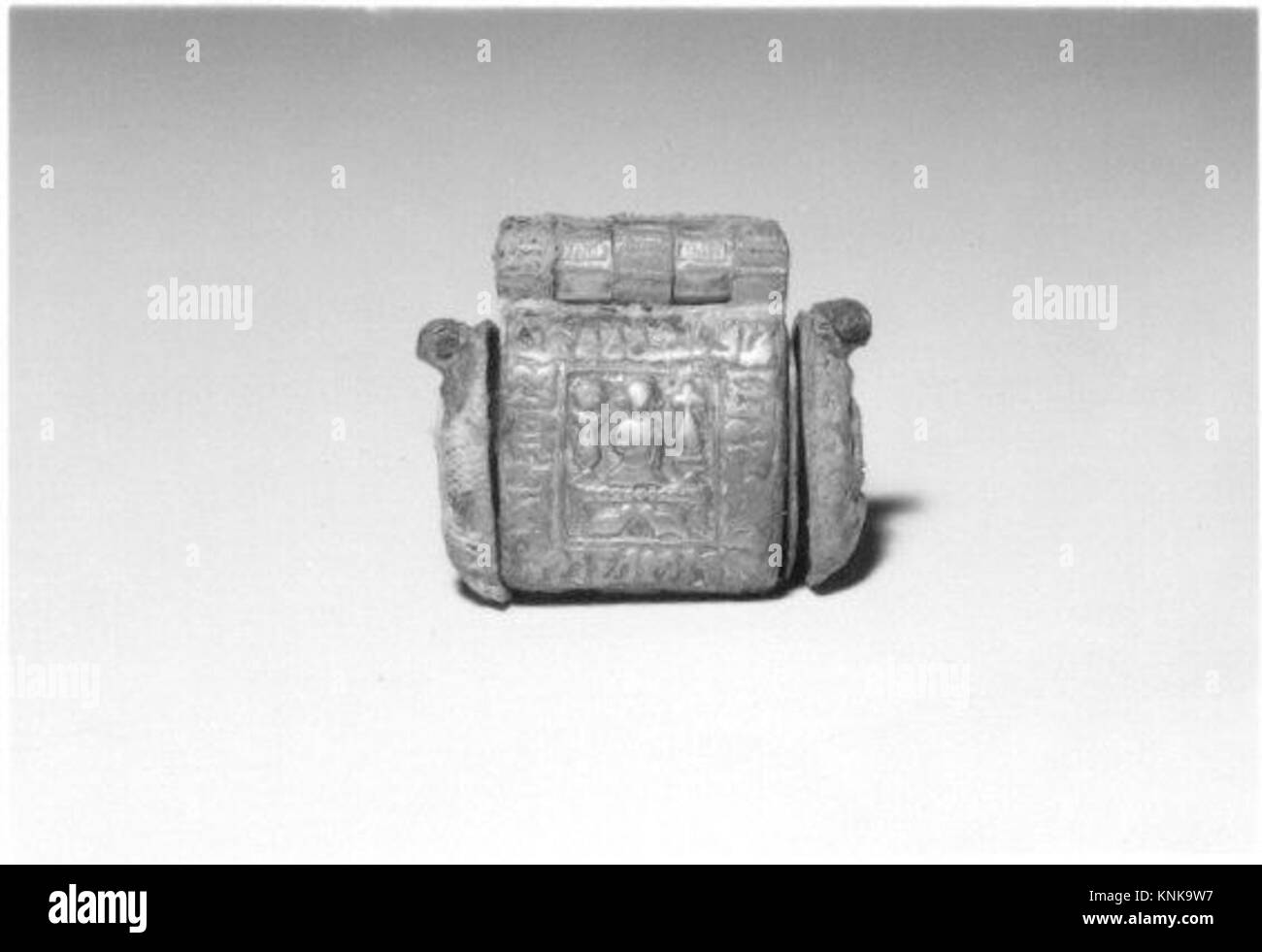 Silver Amulet Case, 11th century, Made in Iran, Medium: Silver; cast ...