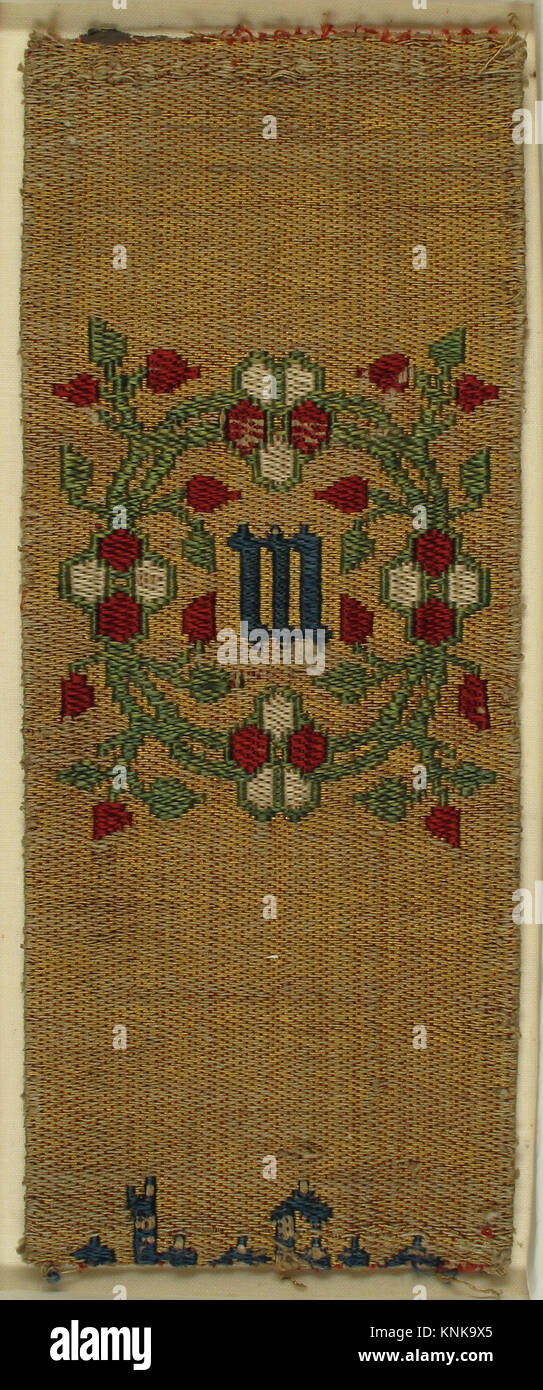 Band, German, 15th century, Made in Cologne, Germany, Medium: Silk ...