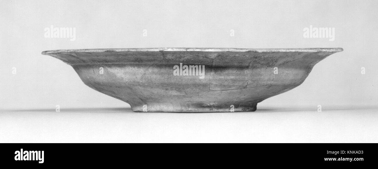Pottery Dish, 12th century, Made in Syria, Medium: Stonepaste; carved ...