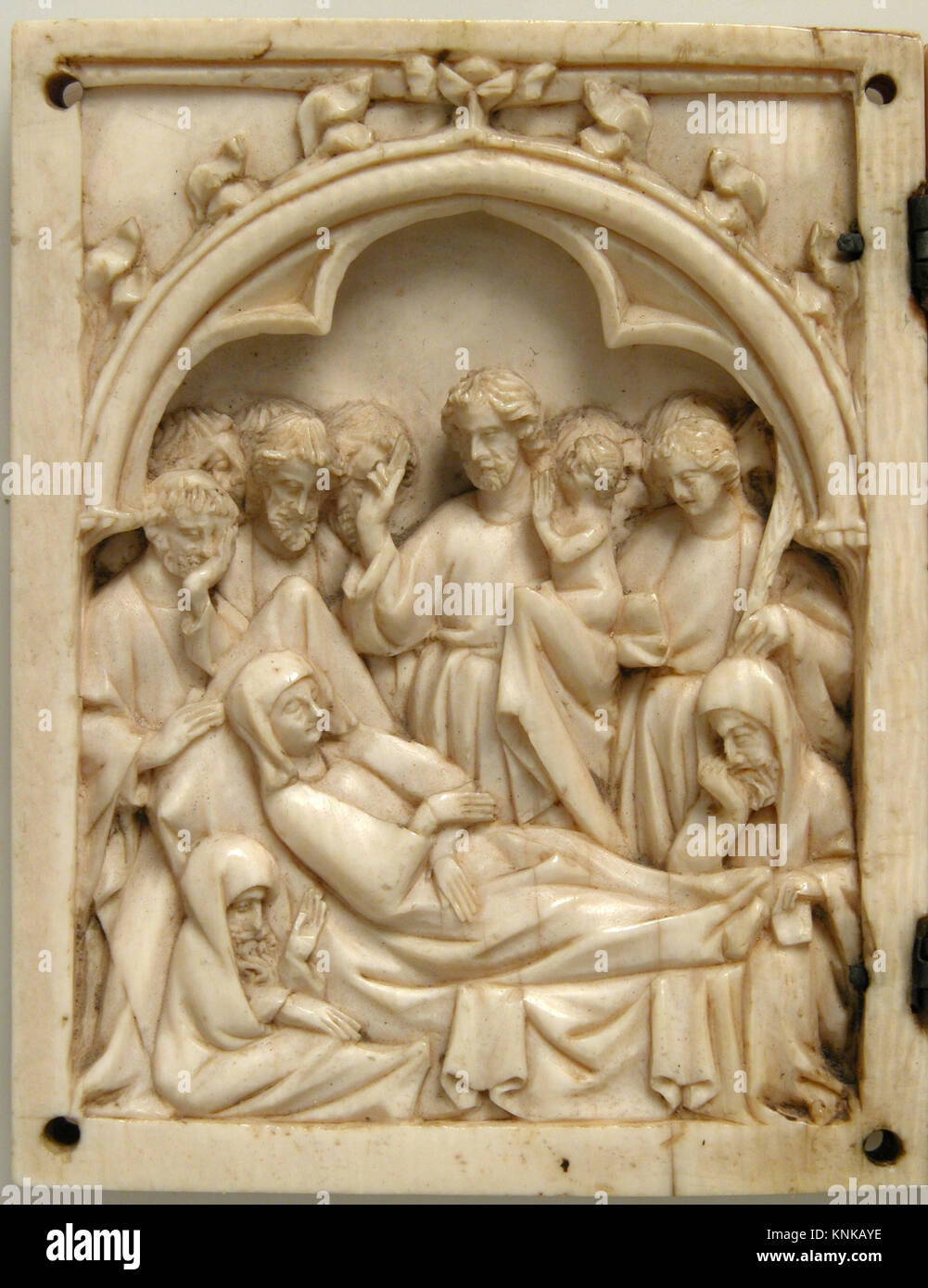 Diptych with the Death and Coronation of the Virgin, French, ca. 1330-50, Made in Paris, France ...