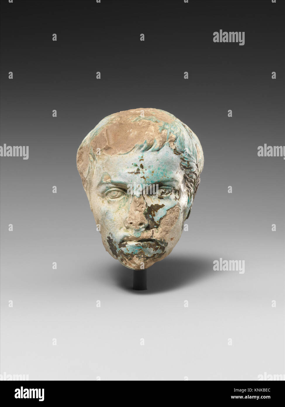 Head of Augustus, Roman Period, Augustus, Reign of Augustus, 27 B.C.-A ...