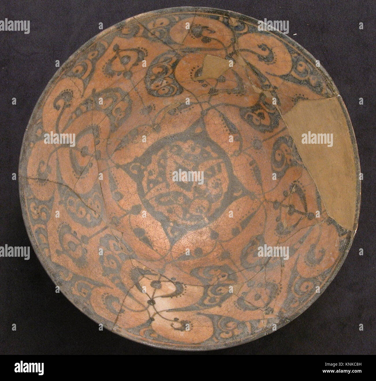 Pottery Bowl, 13th century, Found Iran, Rayy, Medium: Stonepaste ...