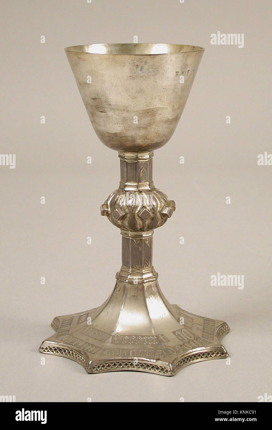 Chalice, silver gilt, early 20th century (original dated 15th century ...