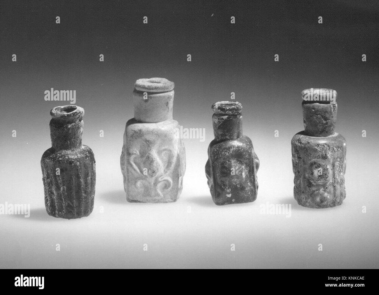 Glass Flask, 7th-8th century, Attributed to Iraq or Syria, Mold Blown ...