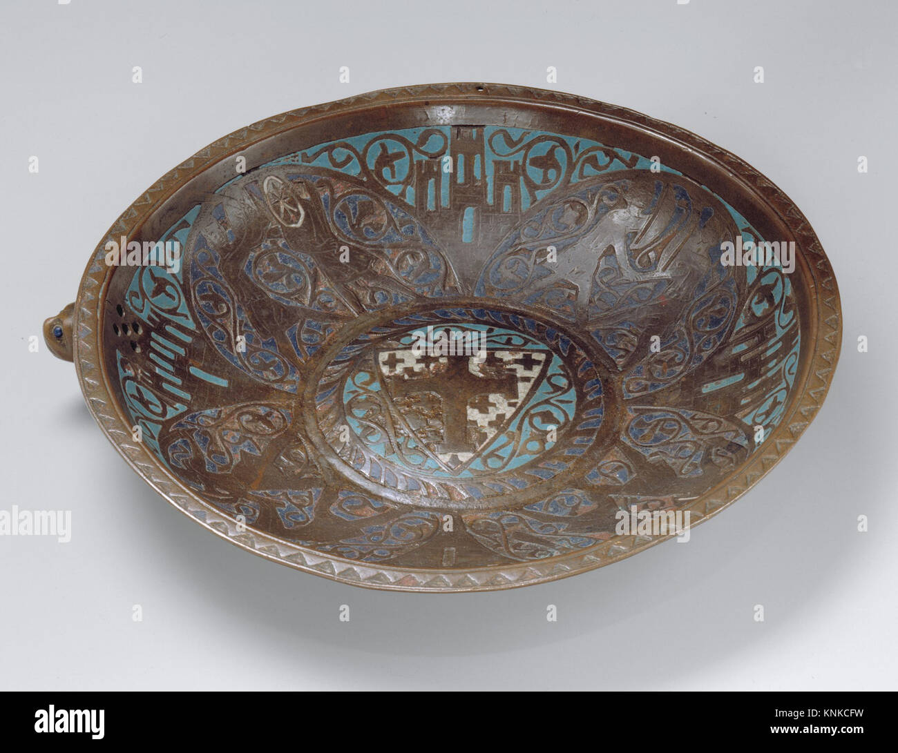 Gemellion (Hand Basin) with Arms of the Latin Kingdom of Jerusalem ...