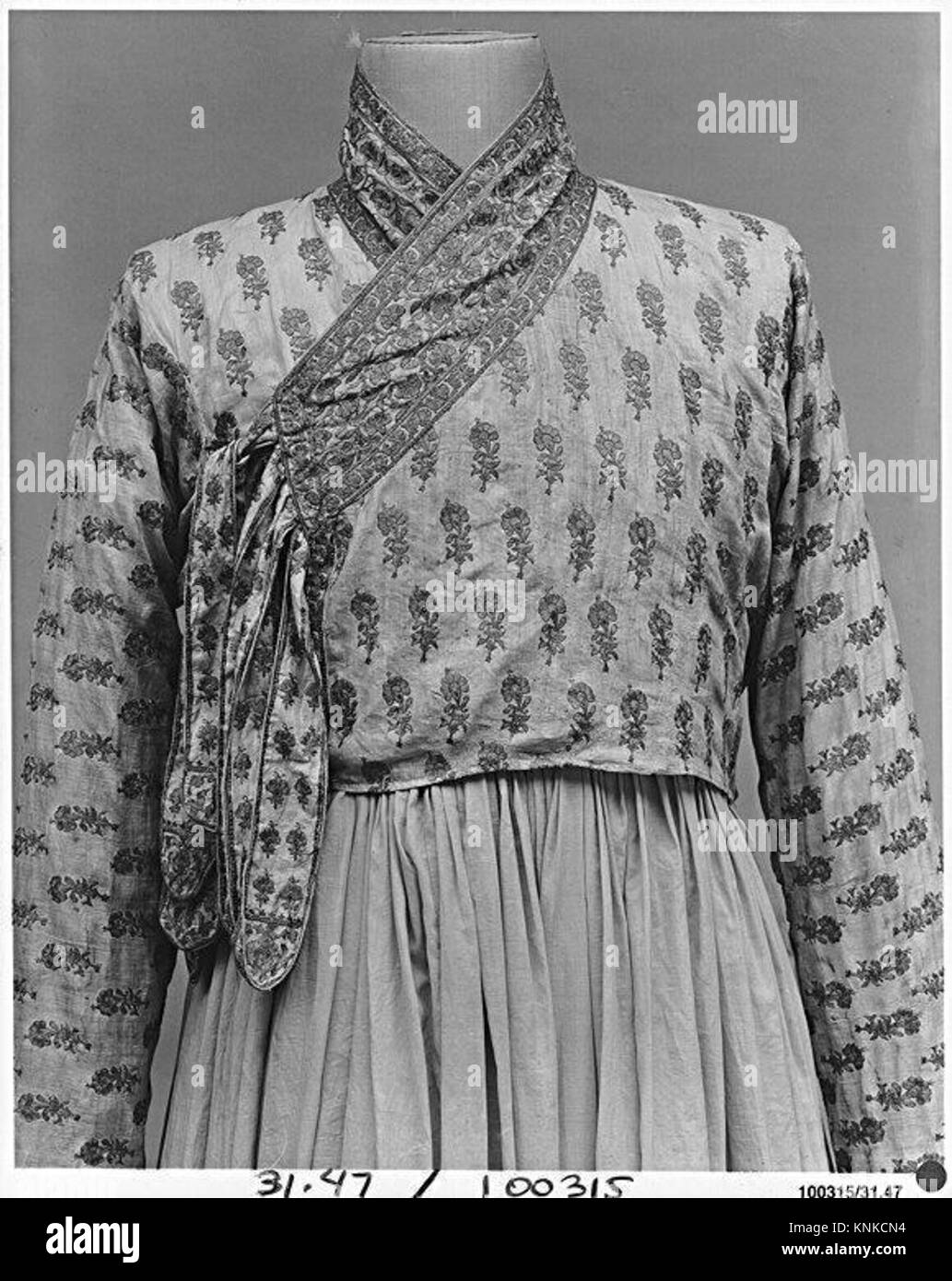 Fragment of a Robe (Jama), ca. 1628-58, Attributed to India, Medium ...