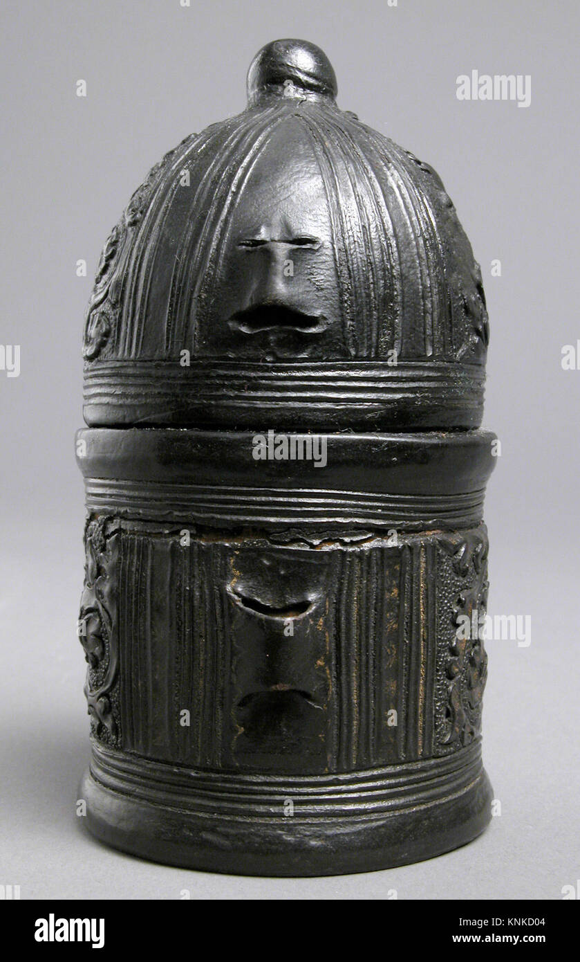 Box, 15th century, Italian, Medium: Leather (Cuir bouilli), on wood ...