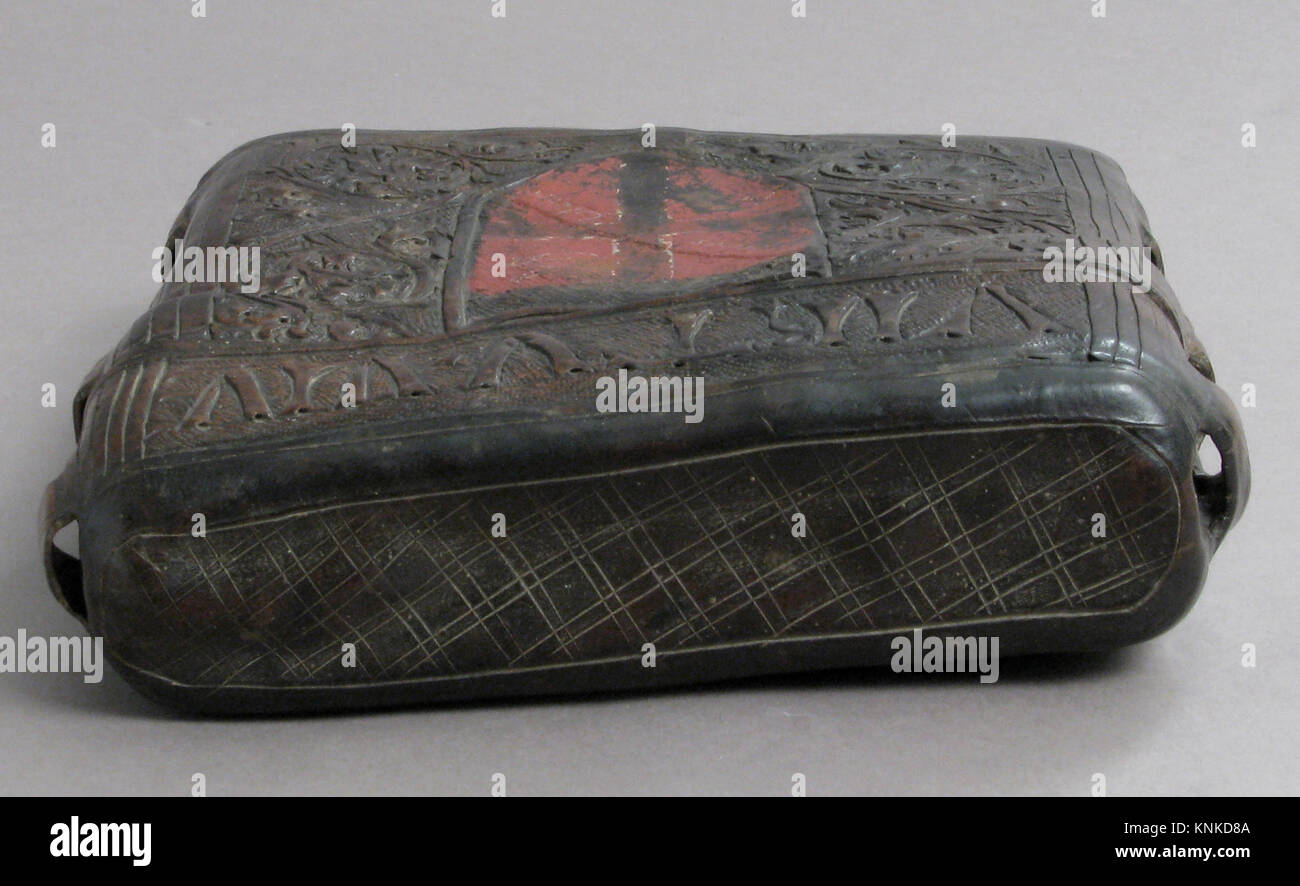 Book Box, 15th century, Italian, Medium: Cuir bouilli (tooled leather ...