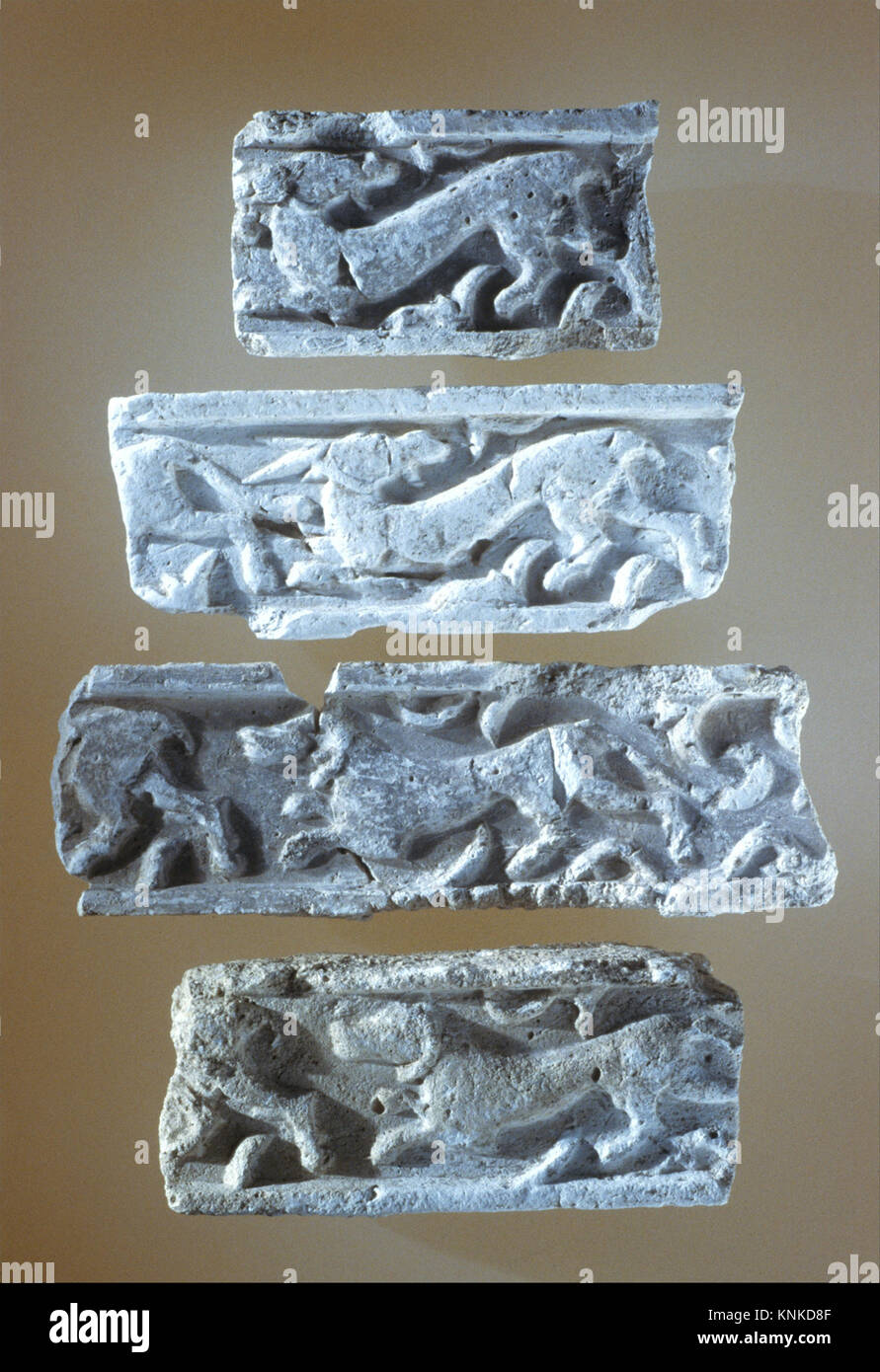 Fragments of a Frieze with Chasing Animals MET DT262160 453249 Stock ...