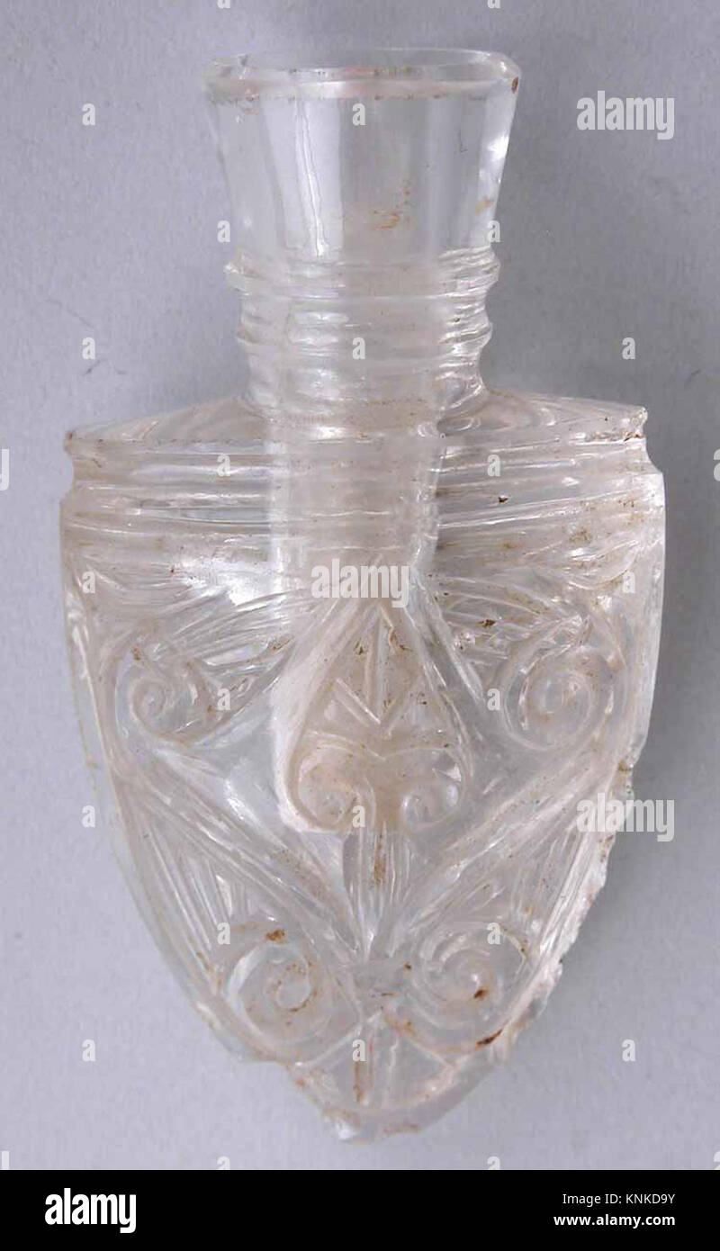 Flask, 10th-11th century, Attributed to Egypt, Medium: Rock crystal ...