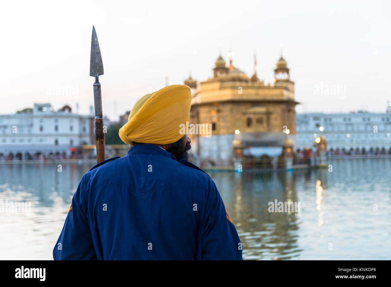Sikh guardian golden temple amritsar hi-res stock photography and ...