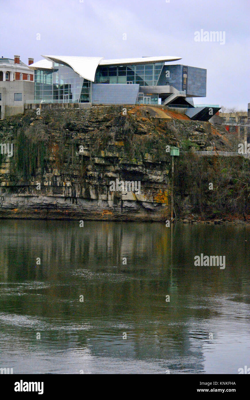 Hunter Museum of American Art on looking the Tennessee river Stock ...