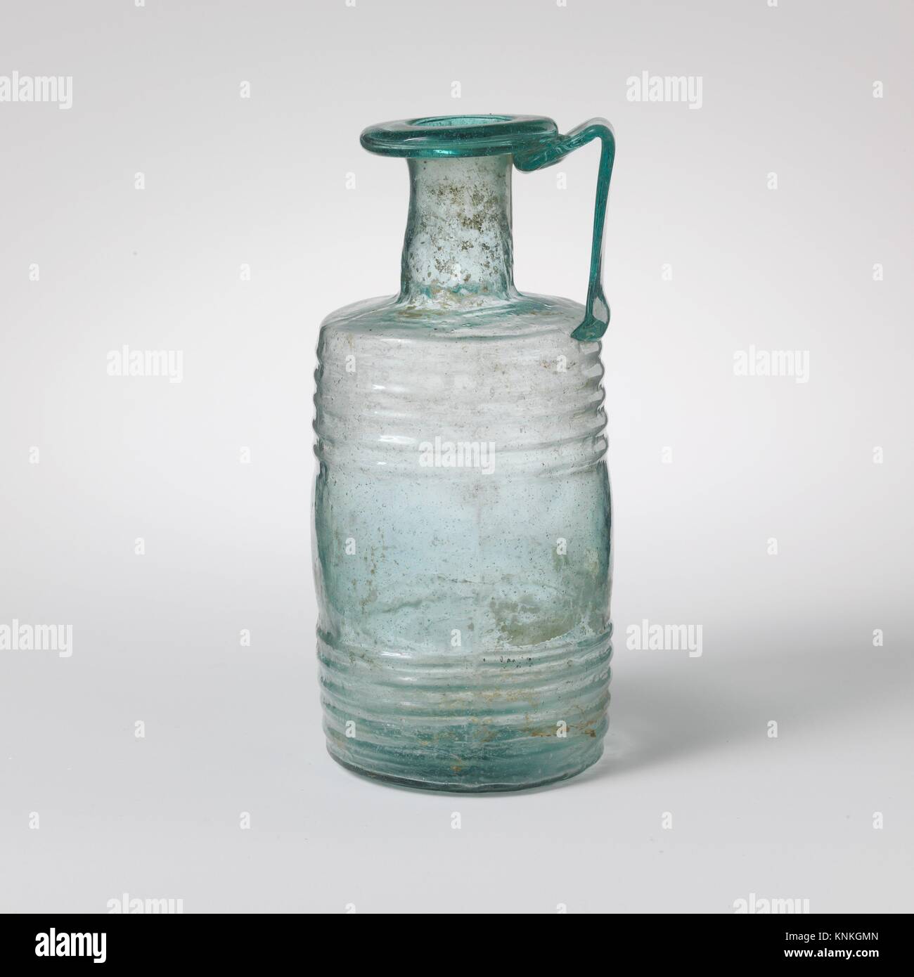 Glass barrel jug. Attributed to Frontinus; Period: Late Imperial; Date ...