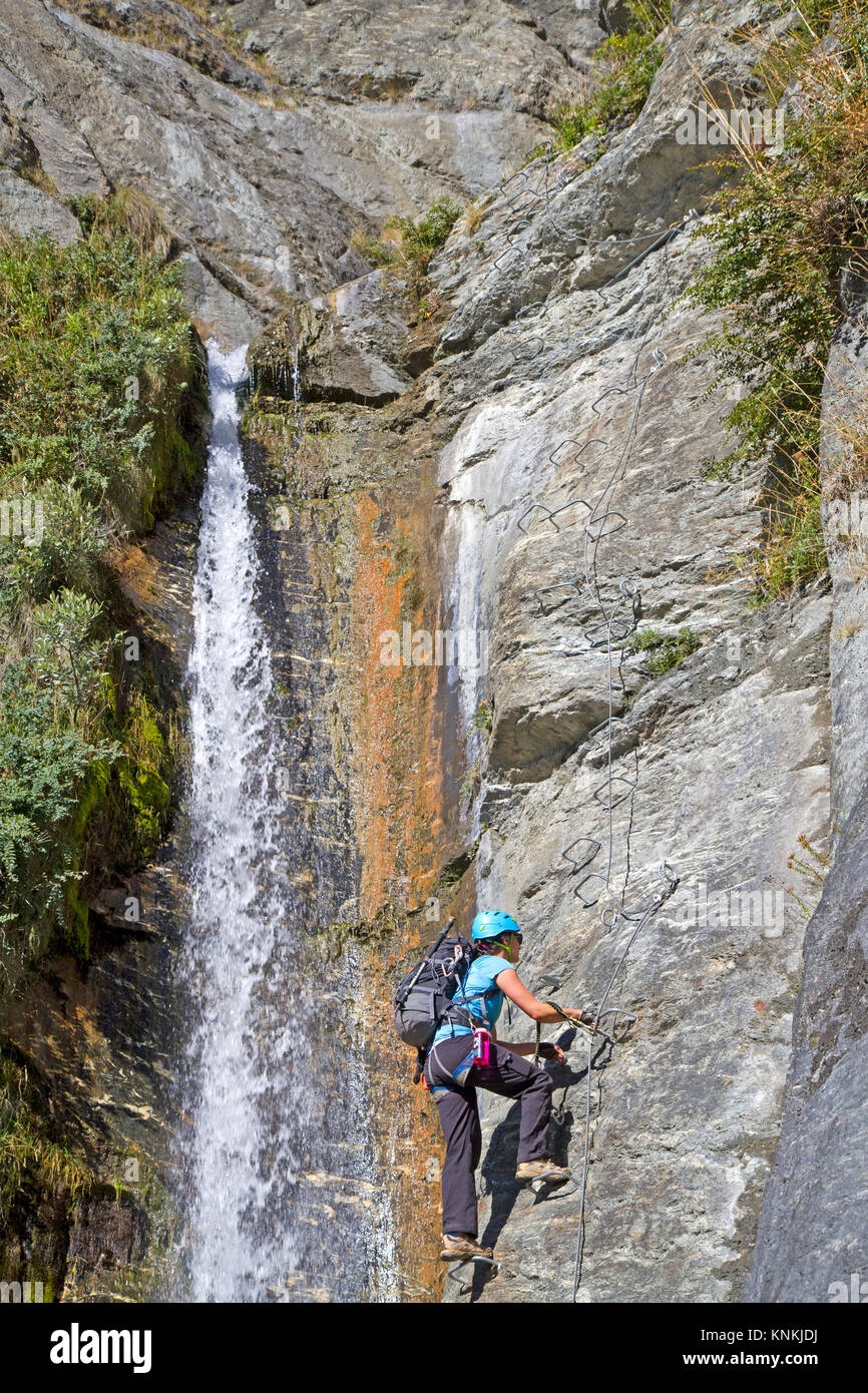 Via ferrata hi-res stock photography and images - Alamy