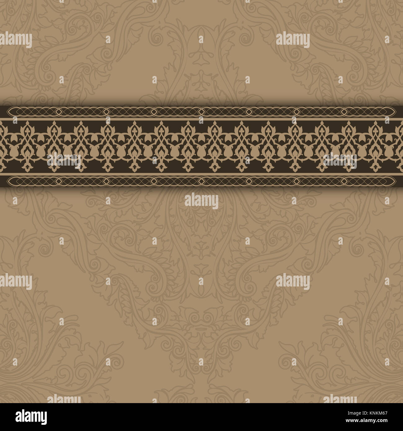Decorative vintage background with old-fashioned patterns and ornate ...