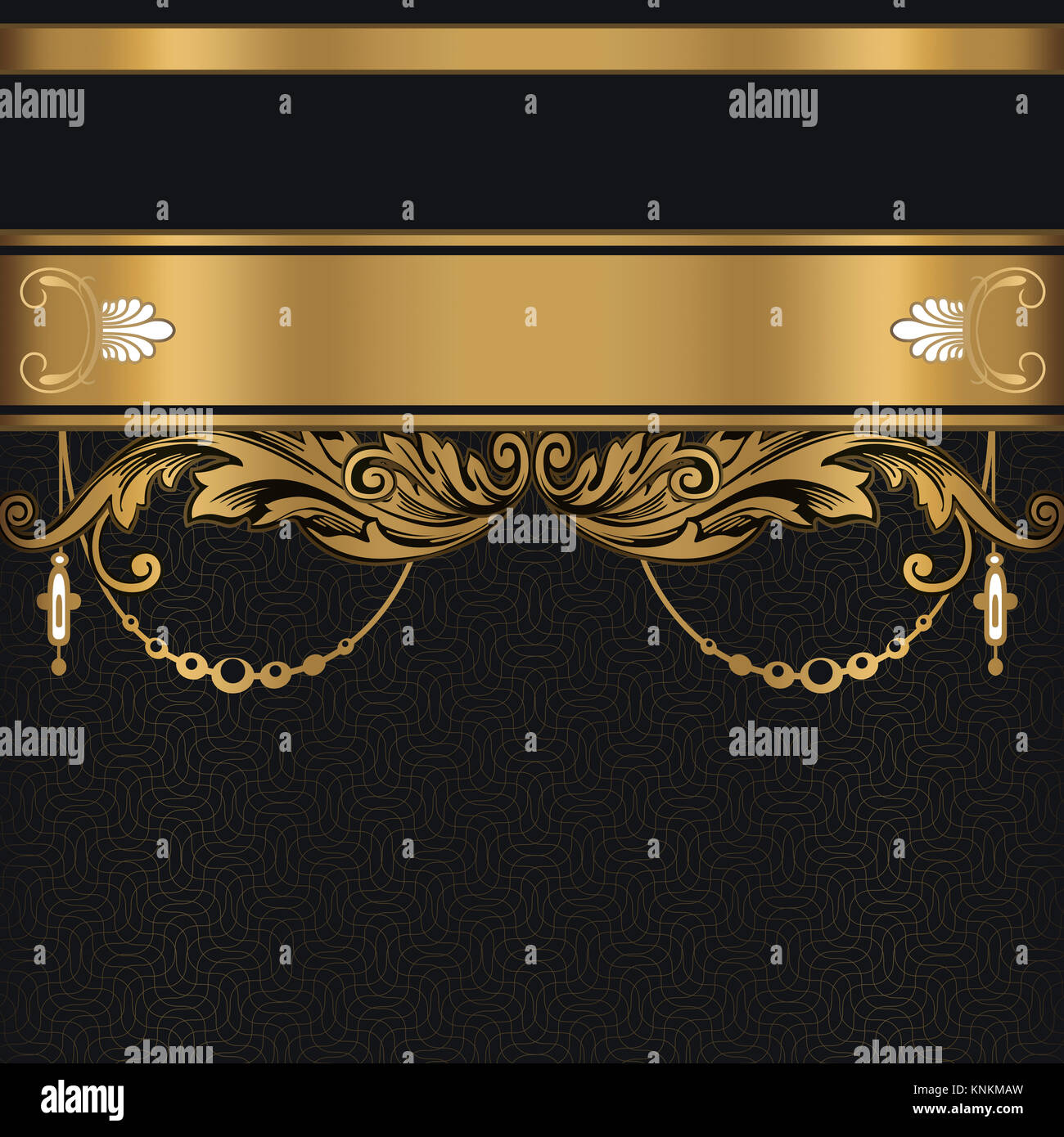 Vintage Gold Borders