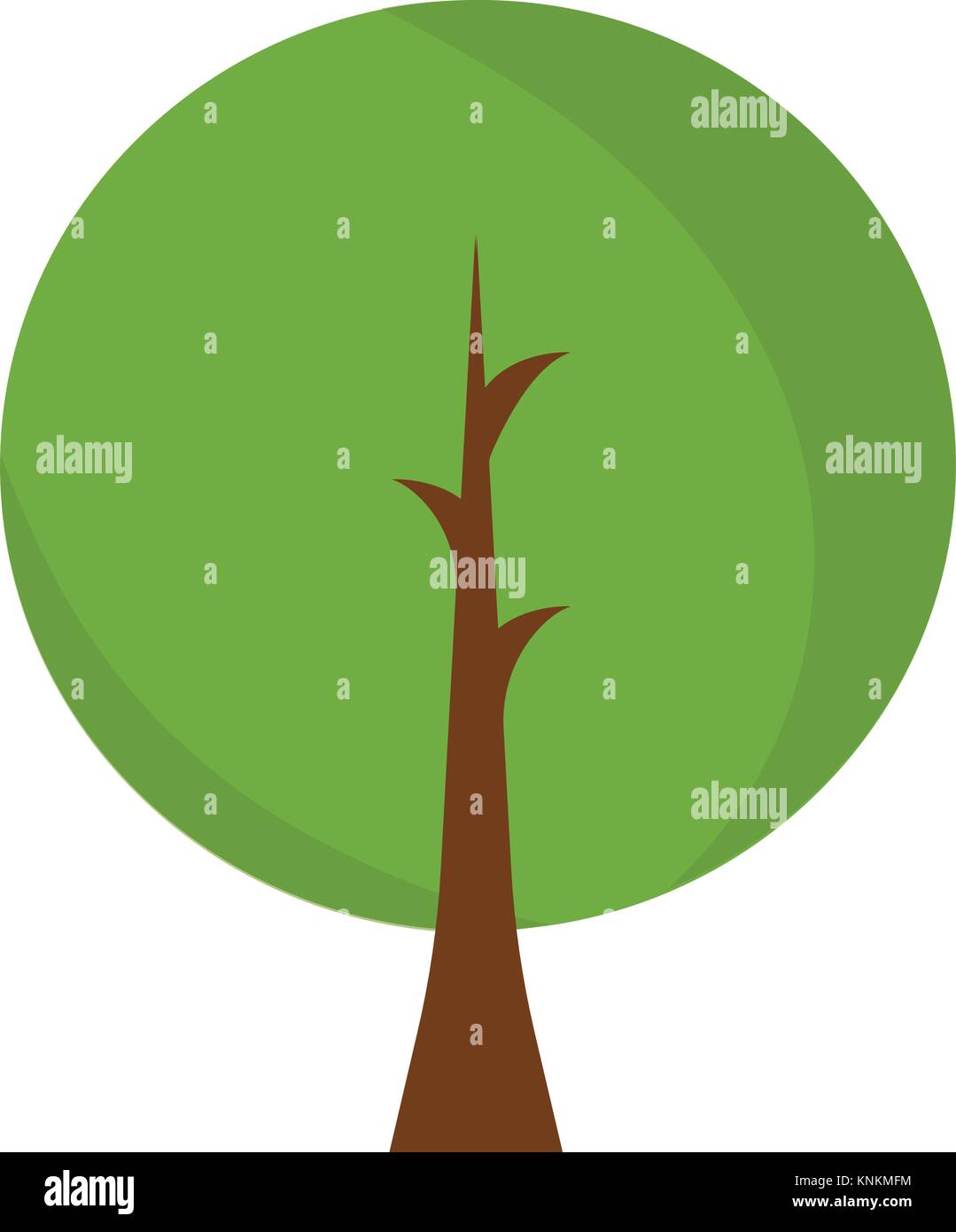 Abstract cute tree Stock Vector Image & Art - Alamy