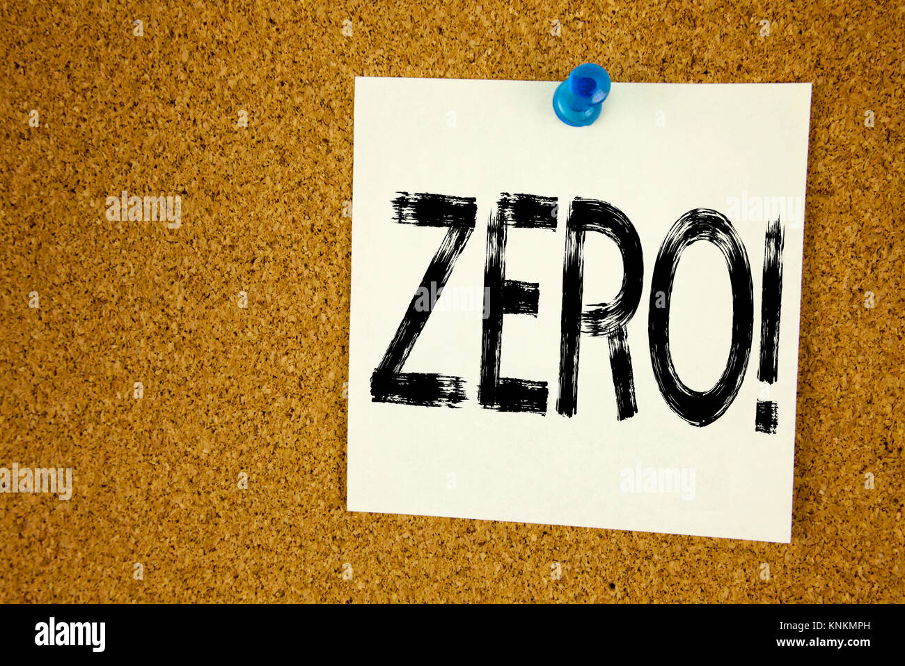 Conceptual hand writing text caption inspiration showing Zero. Business ...