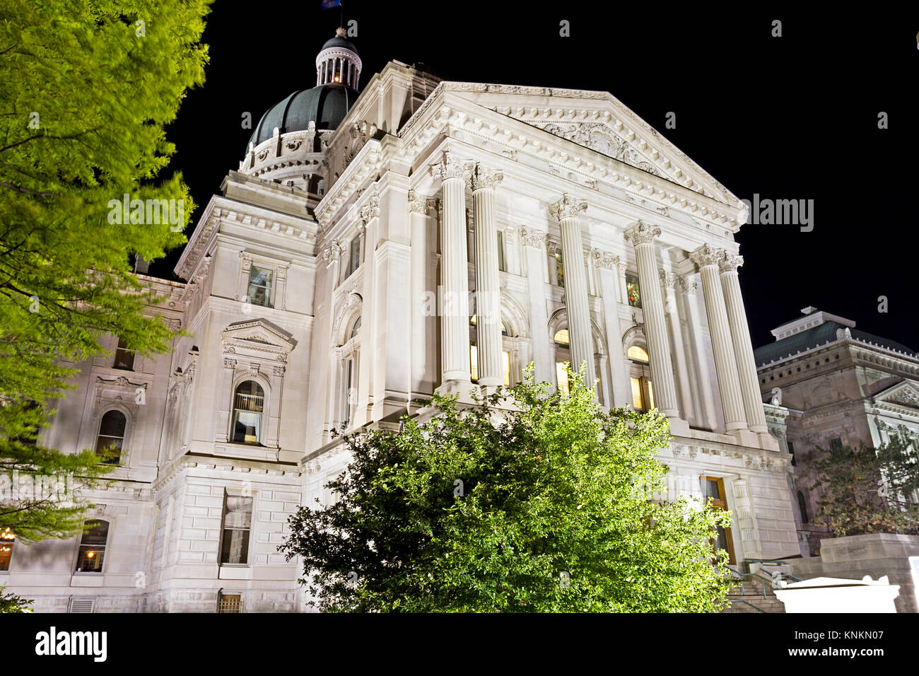 Indianapolis, in city life hi-res stock photography and images - Alamy