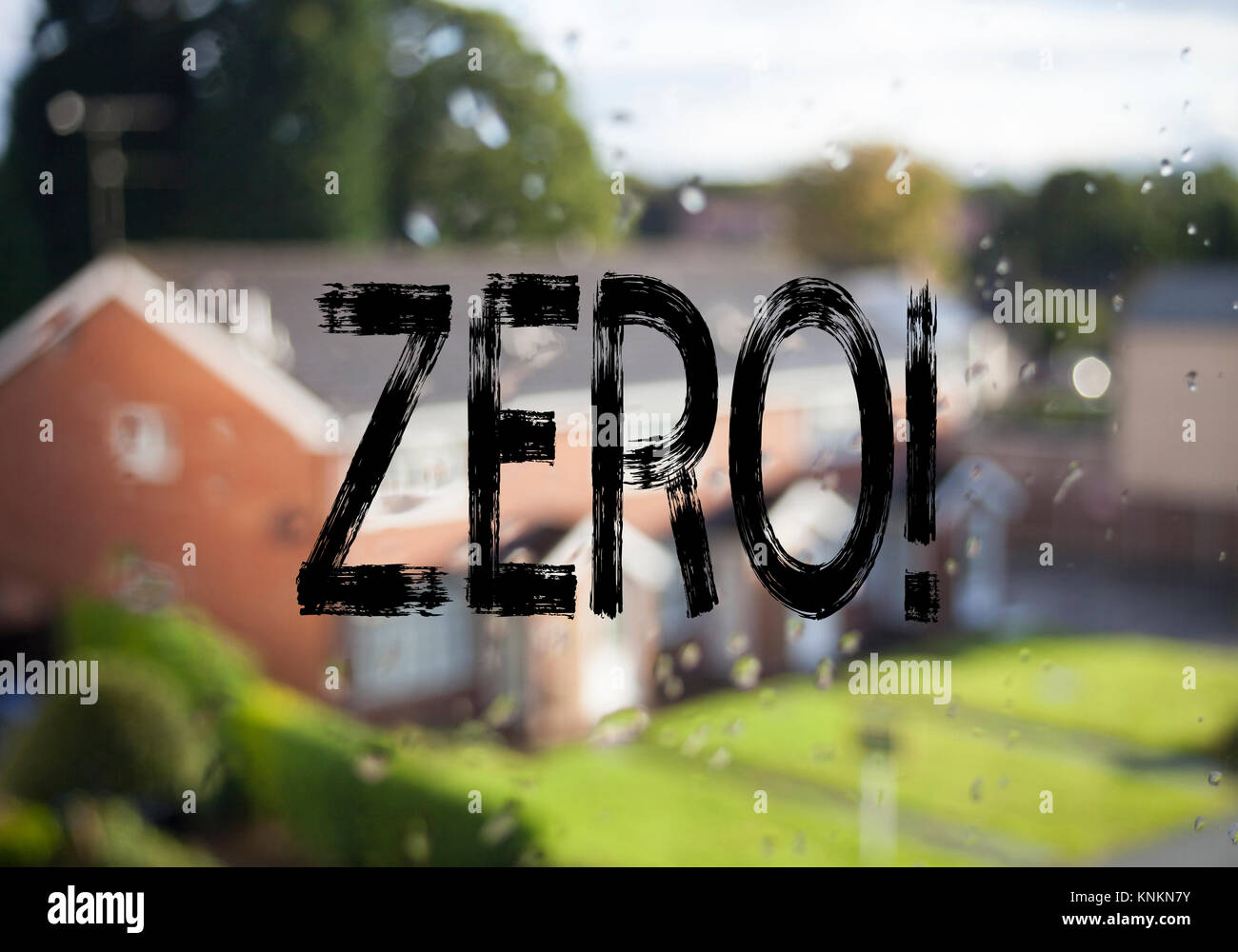 Conceptual caption zero hi-res stock photography and images - Alamy