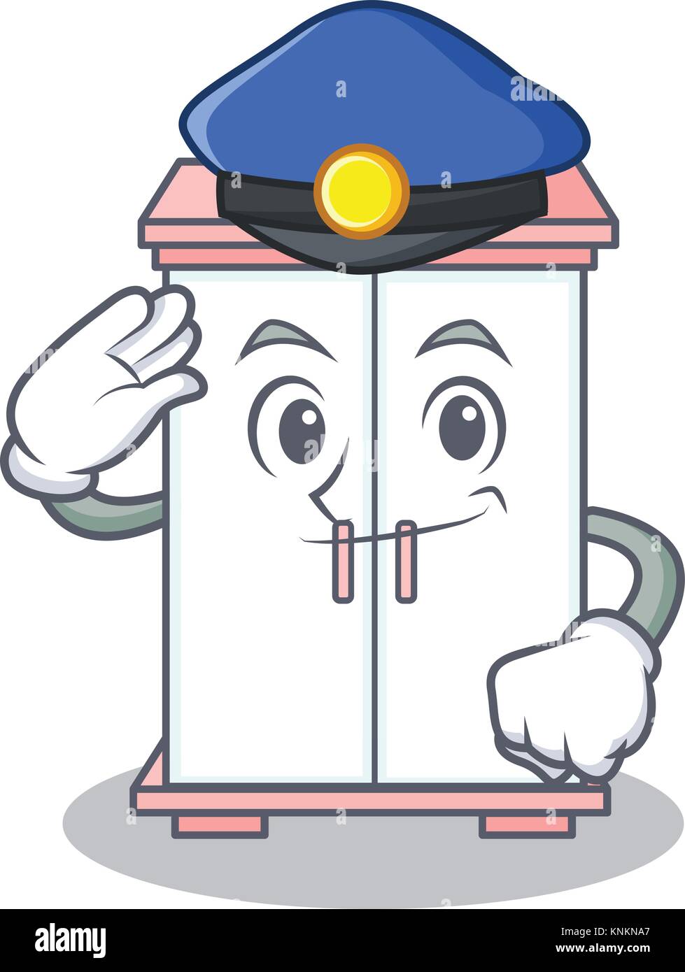 Police cabinet character cartoon style Stock Vector Image & Art - Alamy