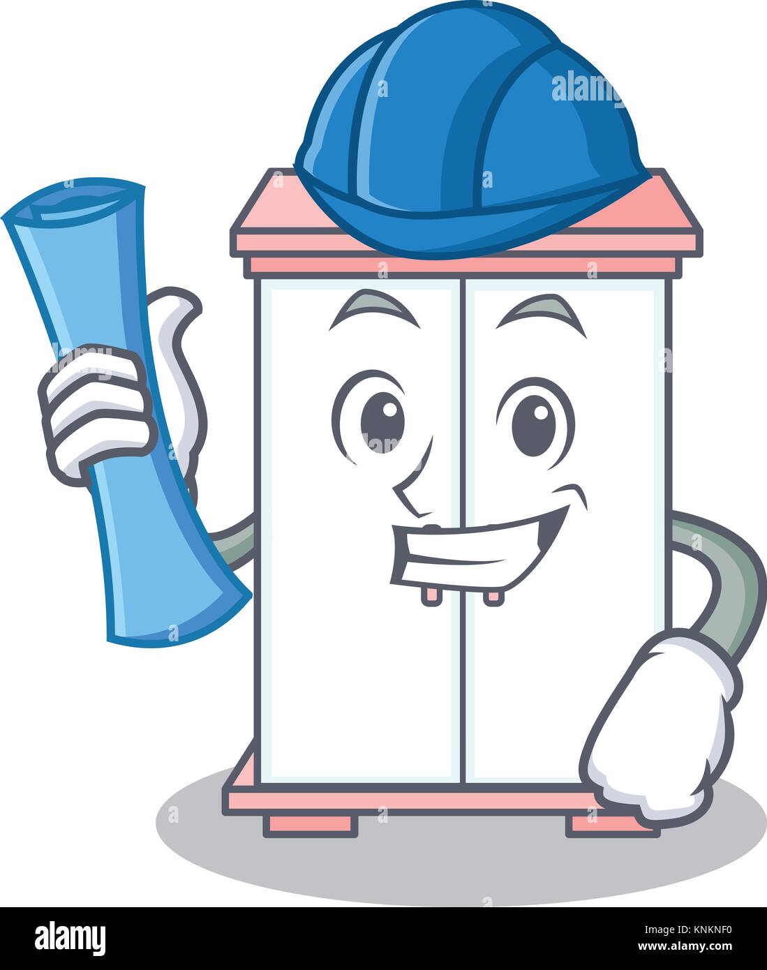 Architect cabinet character cartoon style Stock Vector Image & Art - Alamy
