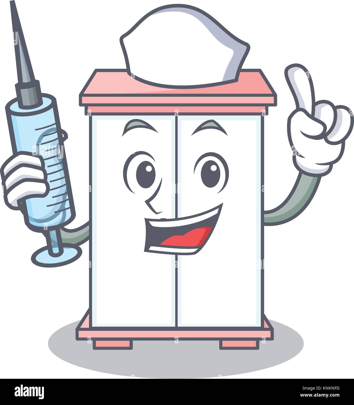 Nurse cabinet character cartoon style Stock Vector Image & Art - Alamy