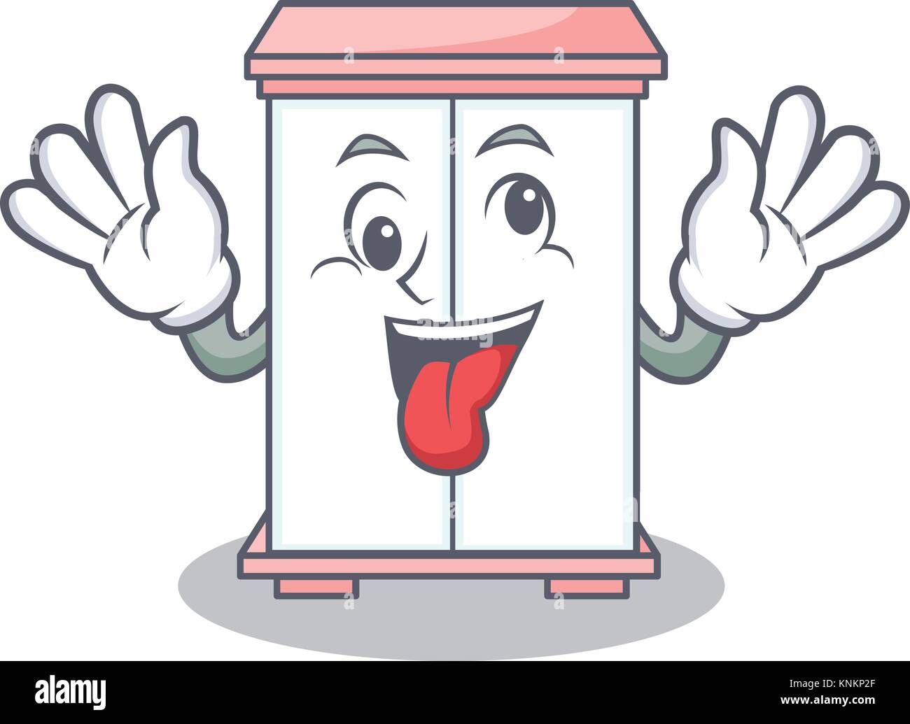 Crazy cabinet character cartoon style Stock Vector Image & Art - Alamy