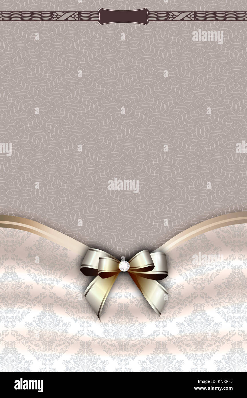 Vintage Bows Background