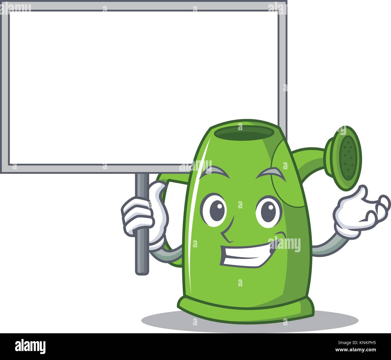 Bring board watering can character cartoon Stock Vector Image & Art - Alamy