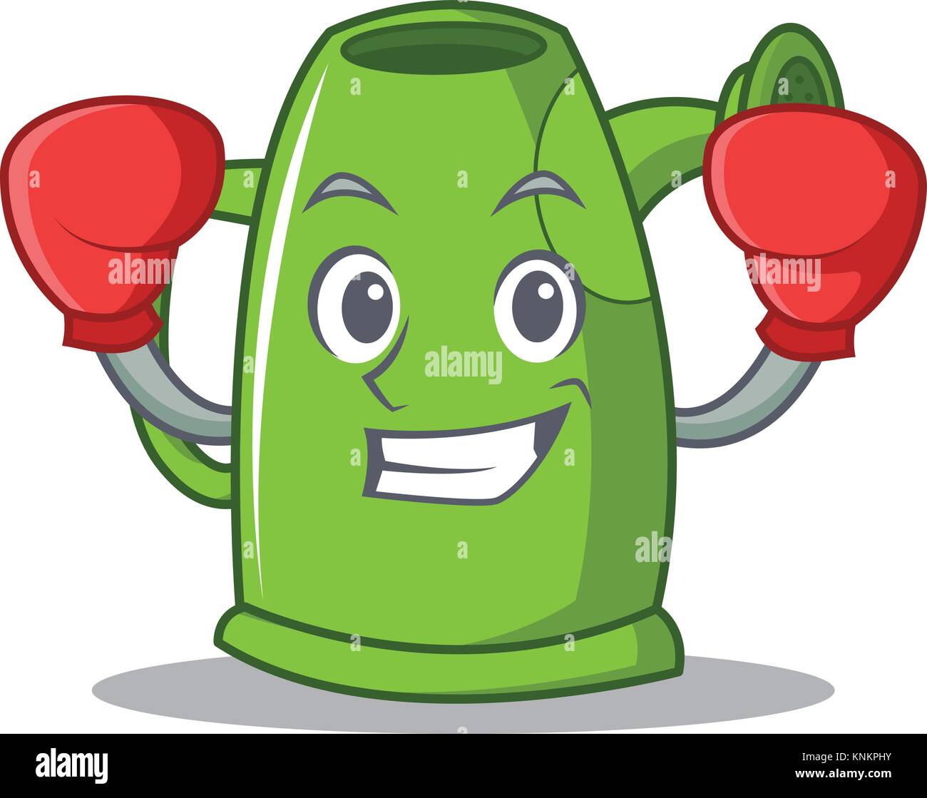 Boxing watering can character cartoon Stock Vector Image & Art - Alamy
