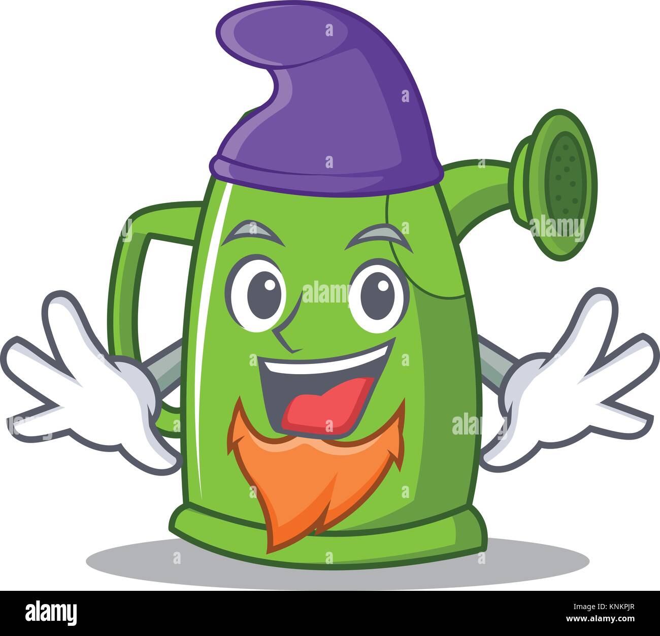 Elf watering can character cartoon Stock Vector Image & Art - Alamy