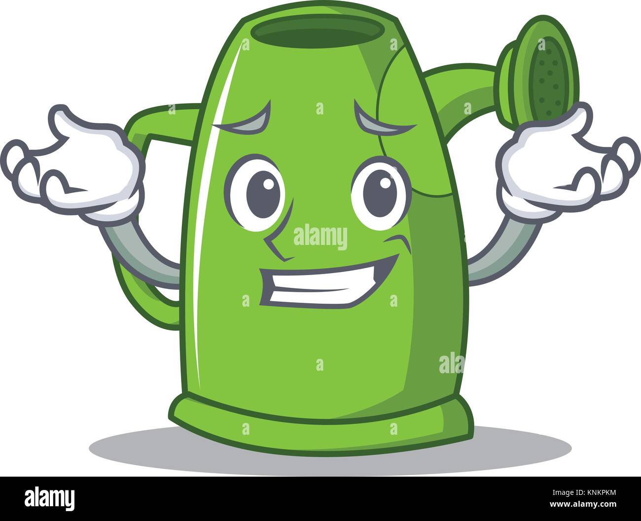 Grinning watering can character cartoon Stock Vector Image & Art - Alamy