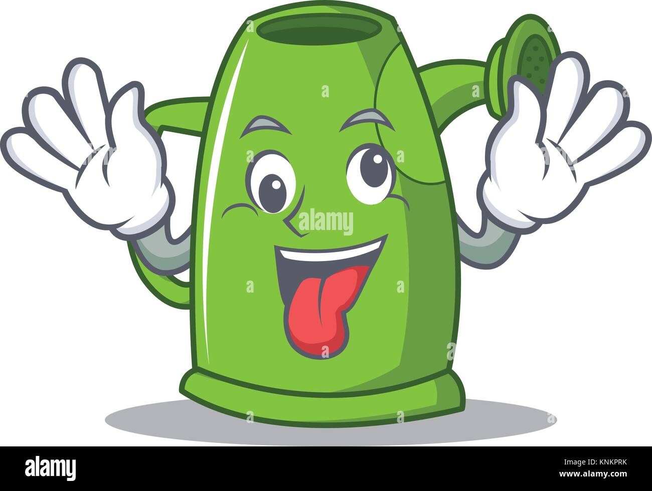 Crazy watering can character cartoon Stock Vector Image & Art - Alamy